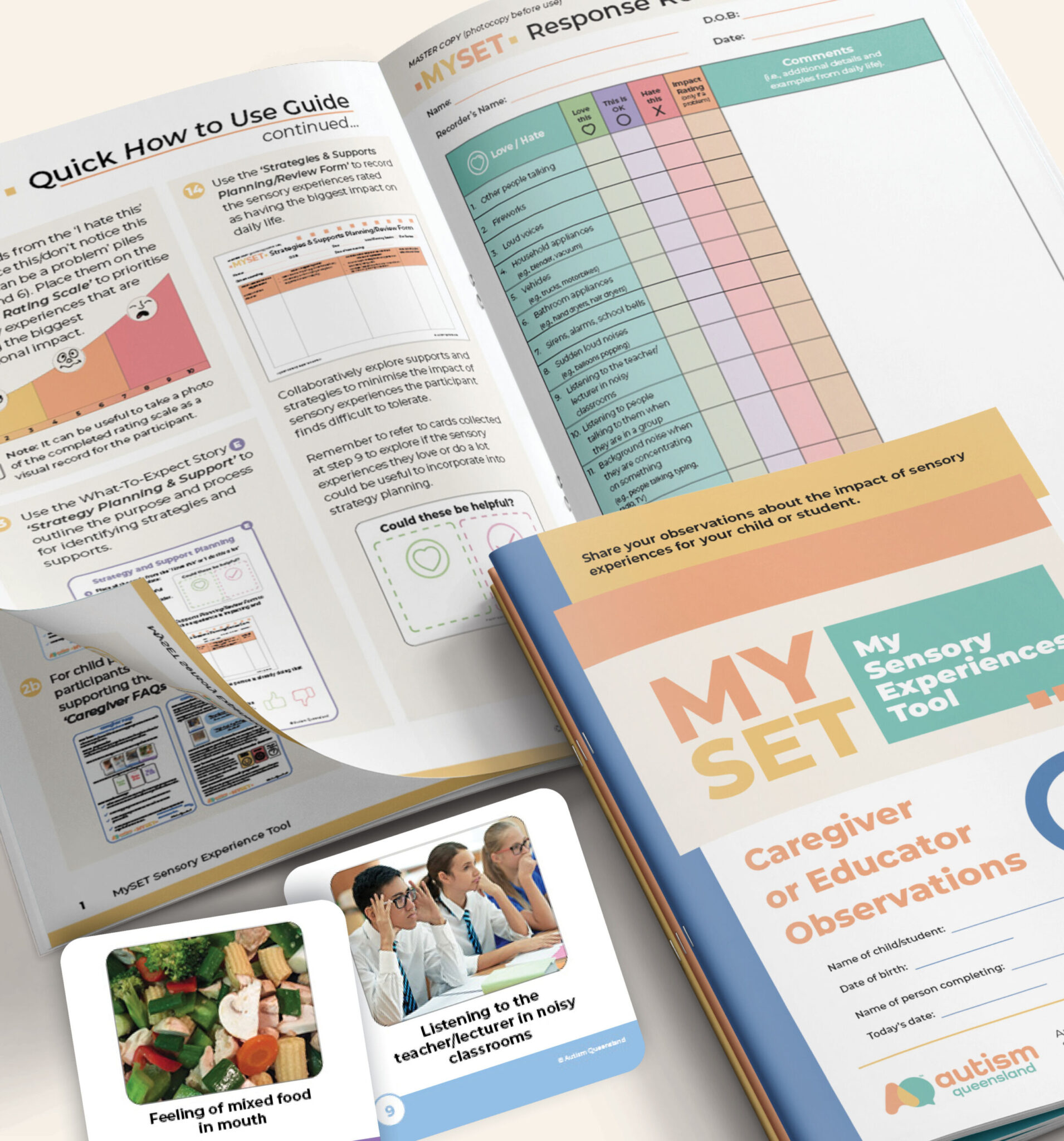 MYSET (My Sensory Experiences Tool) - Autism Queensland