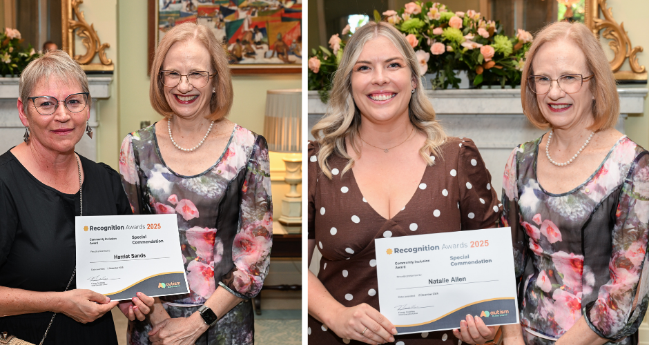 Congratulations to our 2025 Recognition Awards Winners - Autism Queensland